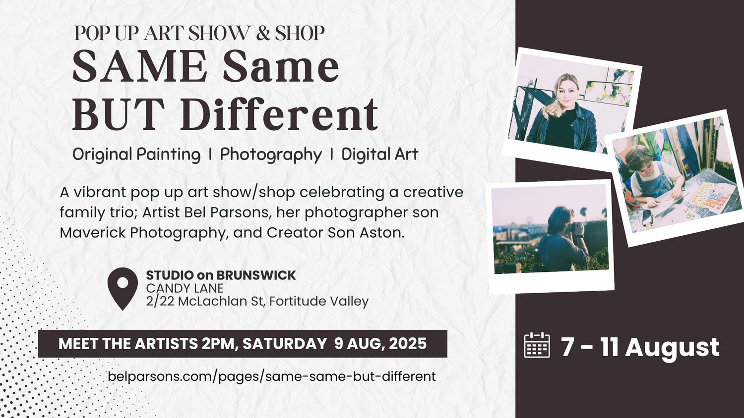 SAME Same BUT DIFFERENT – Bel Parsons Art